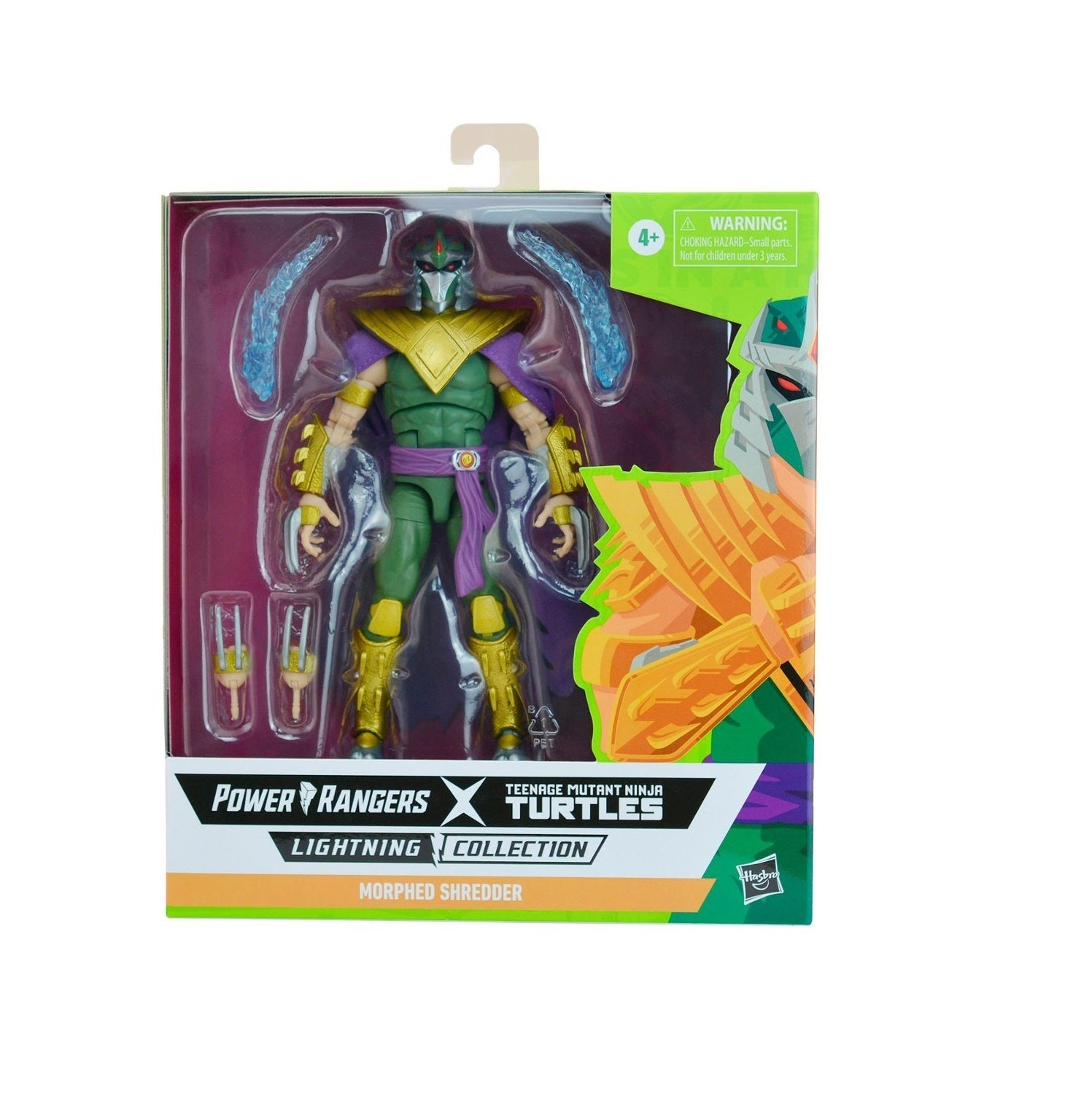 Morphed Shredder Power Rangers X Teenage Mutant Ninja Turtles Lightning ...