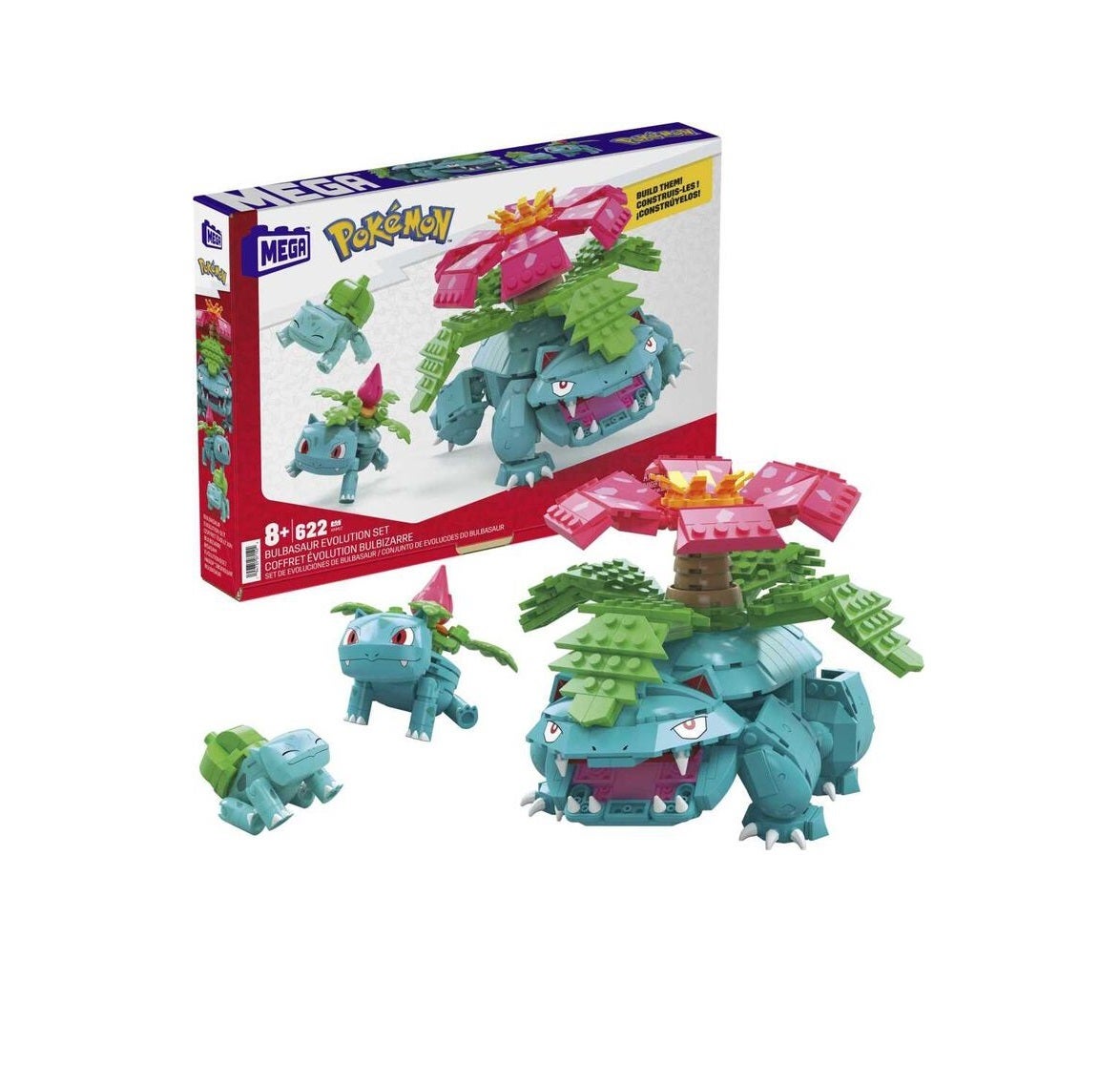 MEGA Pokemon Bulbasaur Evolution Set | Happy Sea Hawaii MEGA Pokemon Bulbasaur Evolution Set | Happy Sea Hawaii